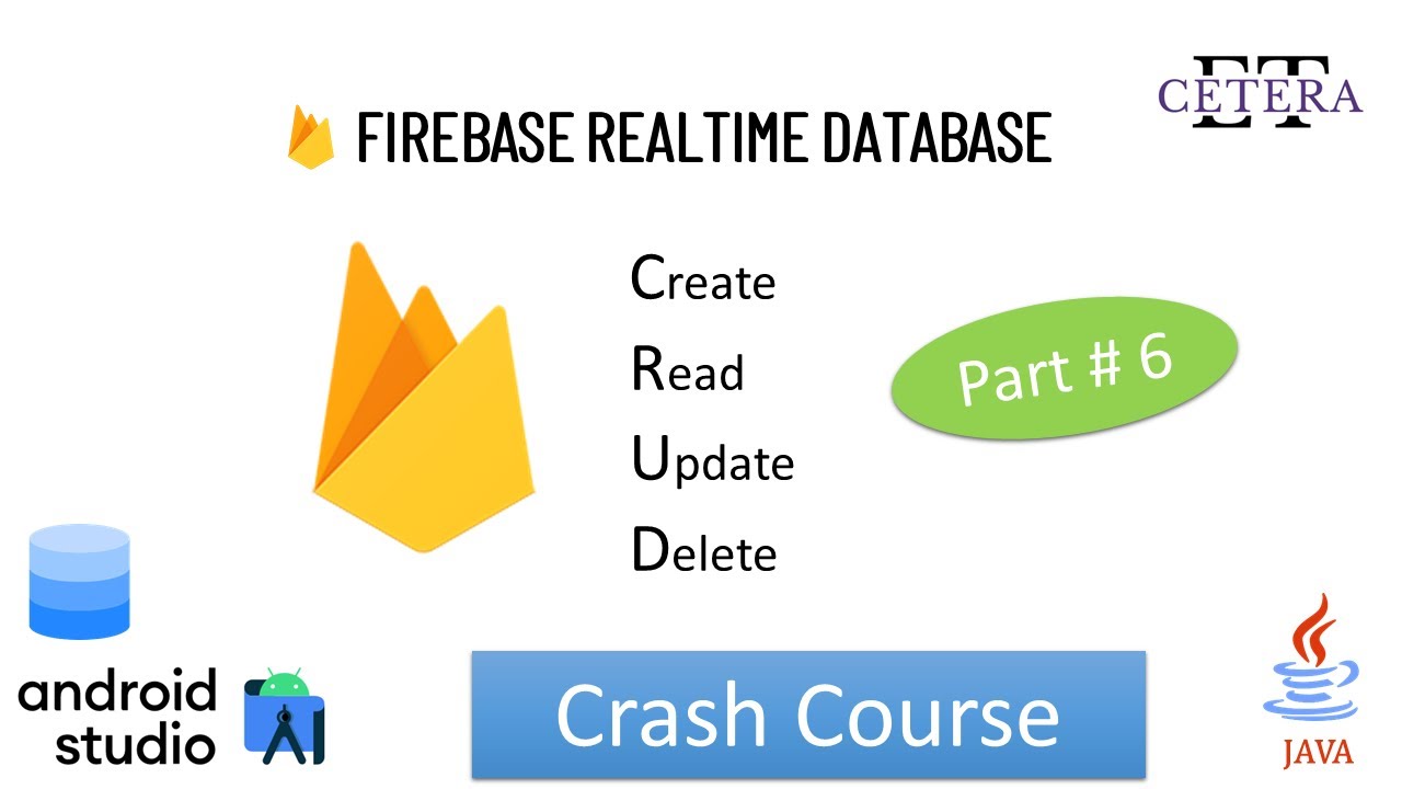 RecyclerView with Firebase Realtime Database | Android Tutorial # 6