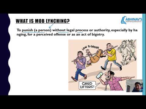 NEWS : Mob Lynching and Violence