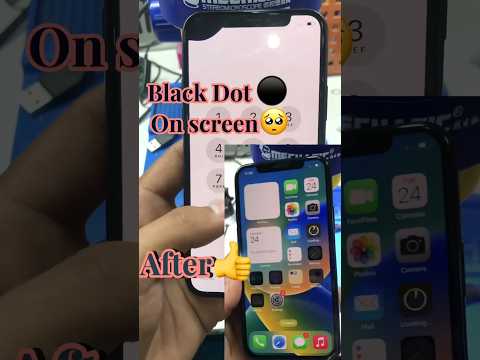 Black Dot remove on screen 🛠#iphoneperfectrepairlab #iprlab #trending #shorts #reels #fyp
