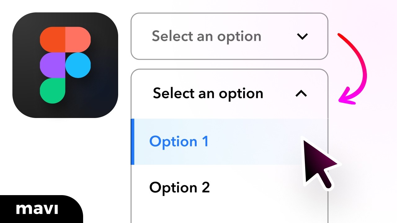 Create a DROPDOWN MENU in Figma (Tutorial)