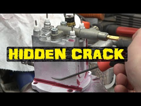 Crack inspector. Weld Al Casting?