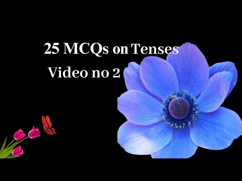 3 MCQ I Tenses I PG TRB I Unit 10
