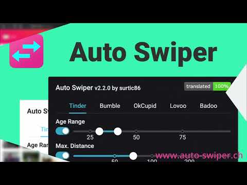 Auto Swiper for Tinder, Bumble and more! - Chrome Web Store