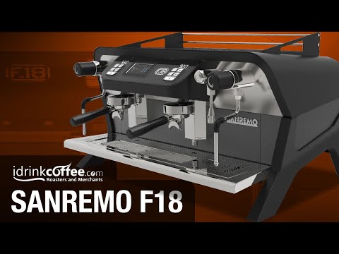Sanremo F18 Tall Espresso Machine - 2 Groups - Black | iDrinkCoffee.com ...