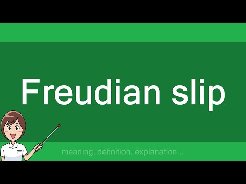 Freudian slip