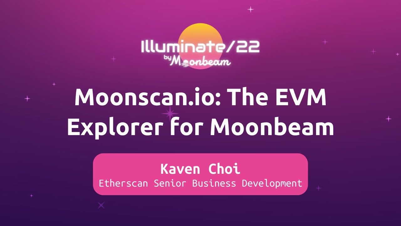 Moonscan io: The EVM Explorer for Moonbeam