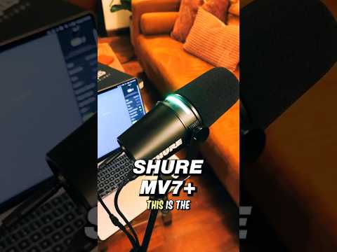 Get PROFESSIONAL Sound Quality with Shure MV7+!