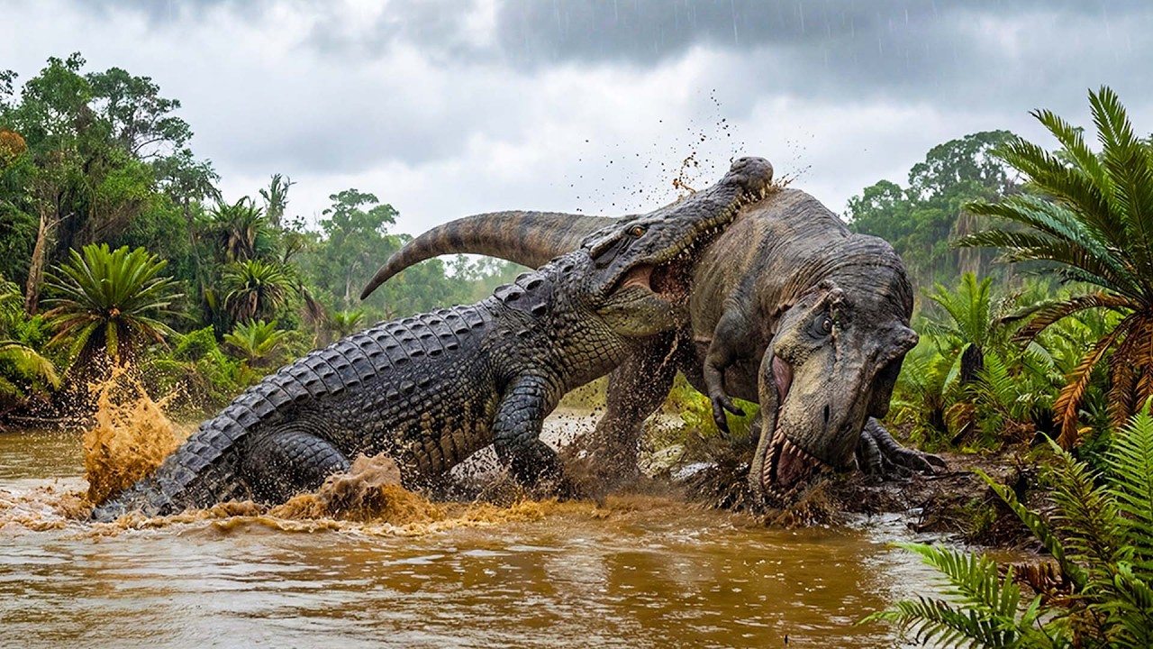 King of the Swamp: Giant Alligator Ancestor & Dino Hunter | Deinosuchus Documentary
