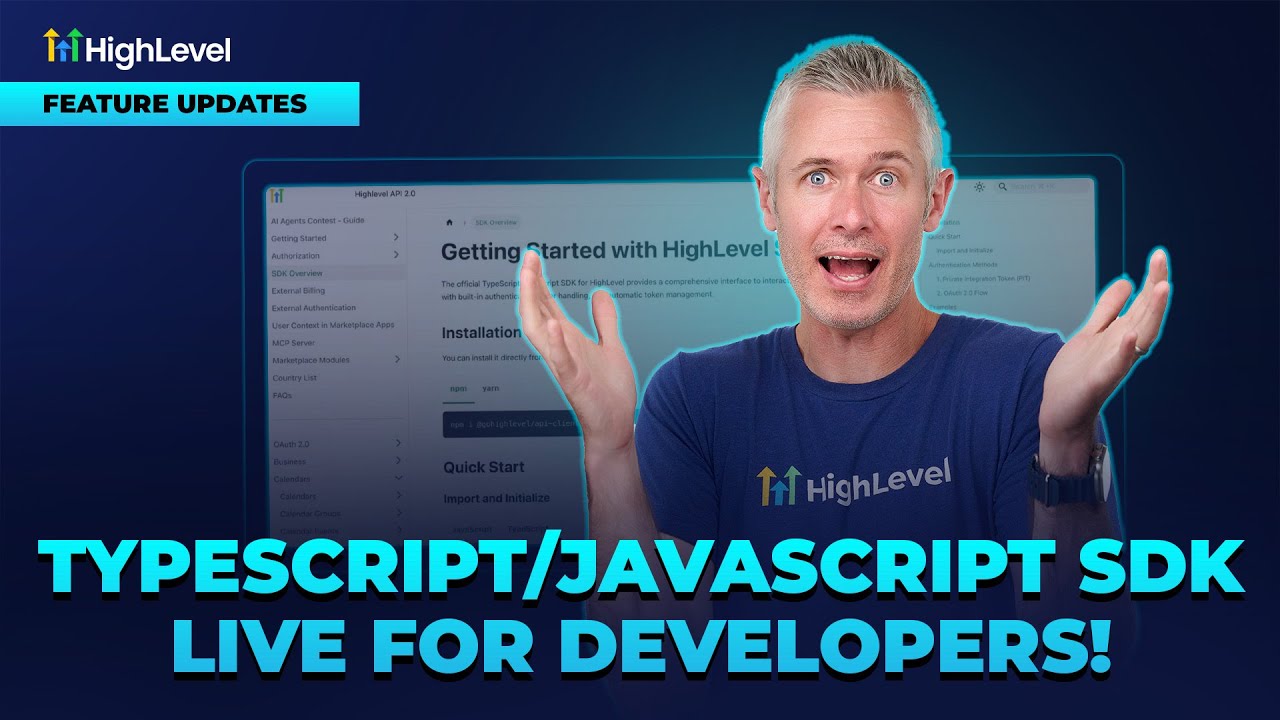 TypeScript/JavaScript SDK Live for Developers!