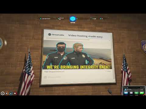 Gunner shows Pred & Jenny the TBD Department Ad GTA RP nopixel