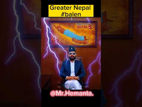 Greater nepal map in balen’s office😱😱.#shorts #balen #greaternepal #nepali #greaterindia