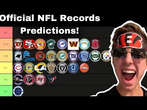 Official 2023-2024 NFL Records Predictions!