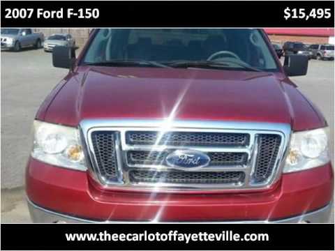 2007 Ford F-150 Used Cars Fayetteville,Hopemills,raeford NC