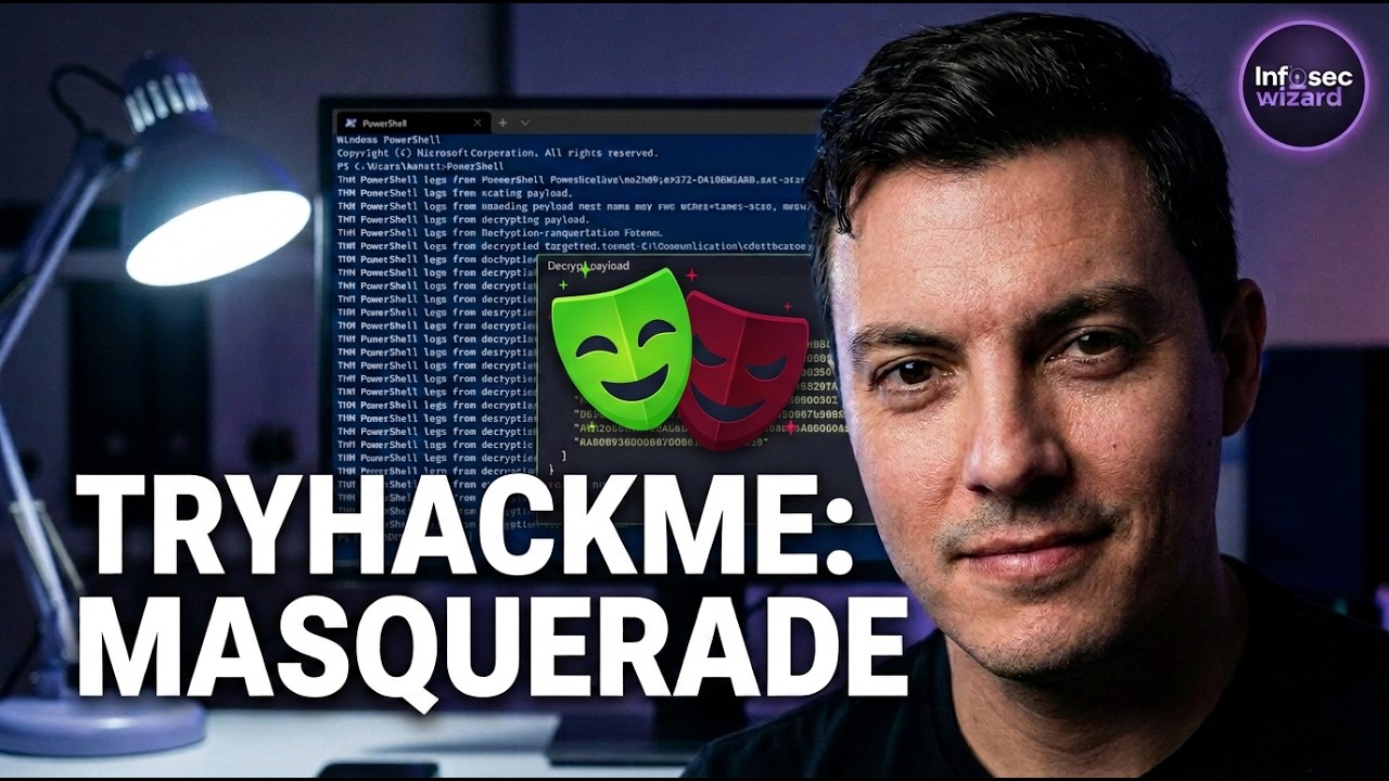 TryHackMe Masquerade Walkthrough: PowerShell Logs, Wireshark & Malware Analysis