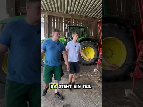 Bewerbungsgespräch für eine Ausbildung als Landwirt #landwirtschaft #bauernhof #berufswahl
