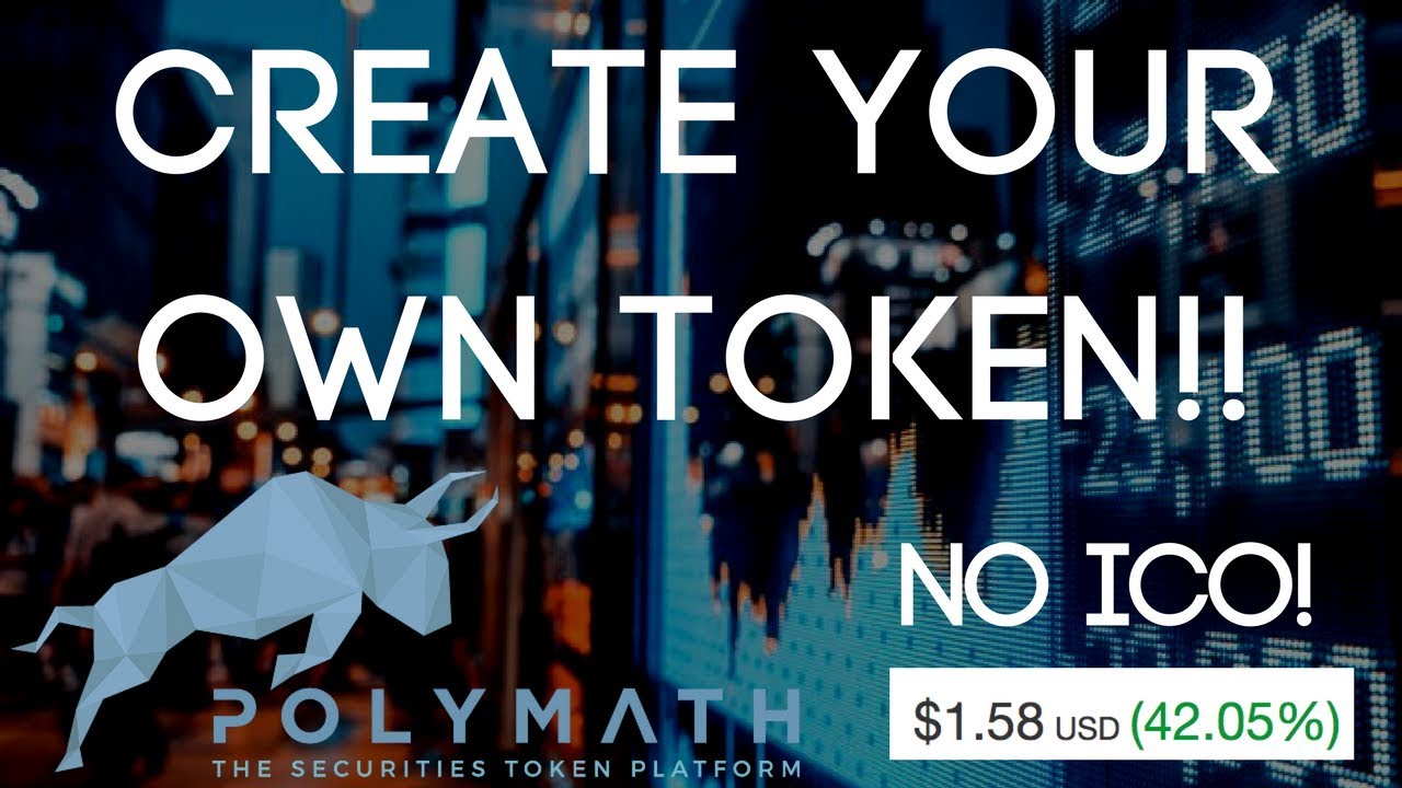 Polymath (POLY) | Create Your Own Security Token NOW!!