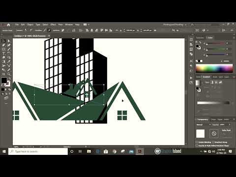 TUTORIAL 3D LOGO USING ADOBE ILLUSTRATOR (MOCKUP LOGO)