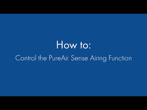 Vent-Axia PureAir Sense Extractor Fan - Airing Function