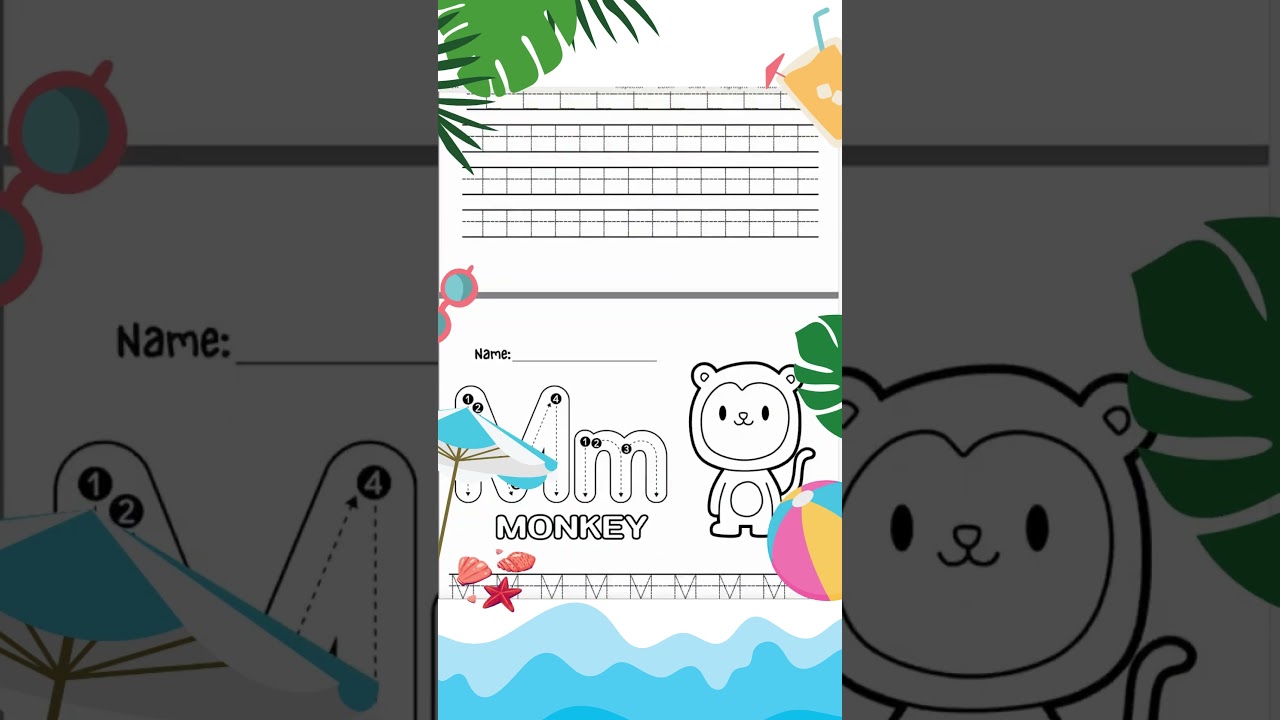 Fine Motor Skills, Tracing Worksheets, Number Recognition, Educational Printables