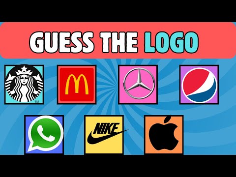 GUESS THE LOGO|Famous Logos|Logo Quiz Time 2024