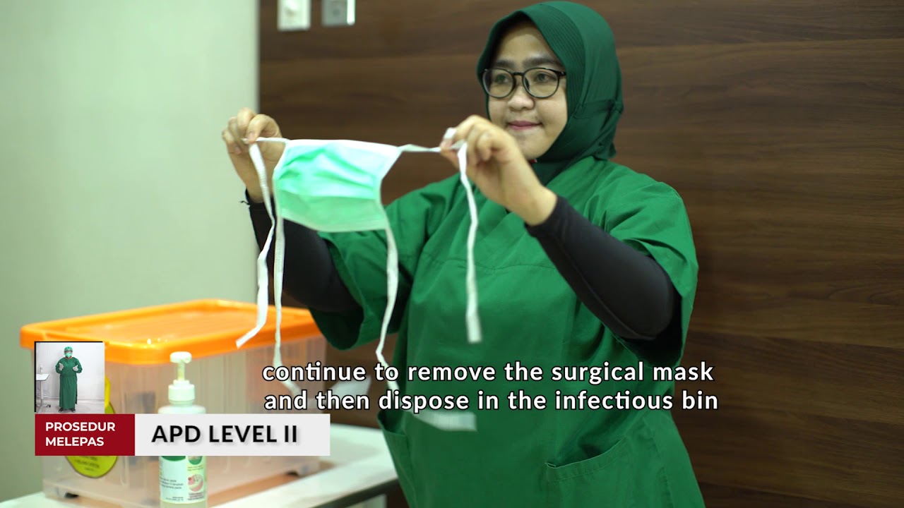 Panduan Cara Pemakaian dan Pelepasan APD Level 1, 2, dan 3 dalam Manajemen COVID-19