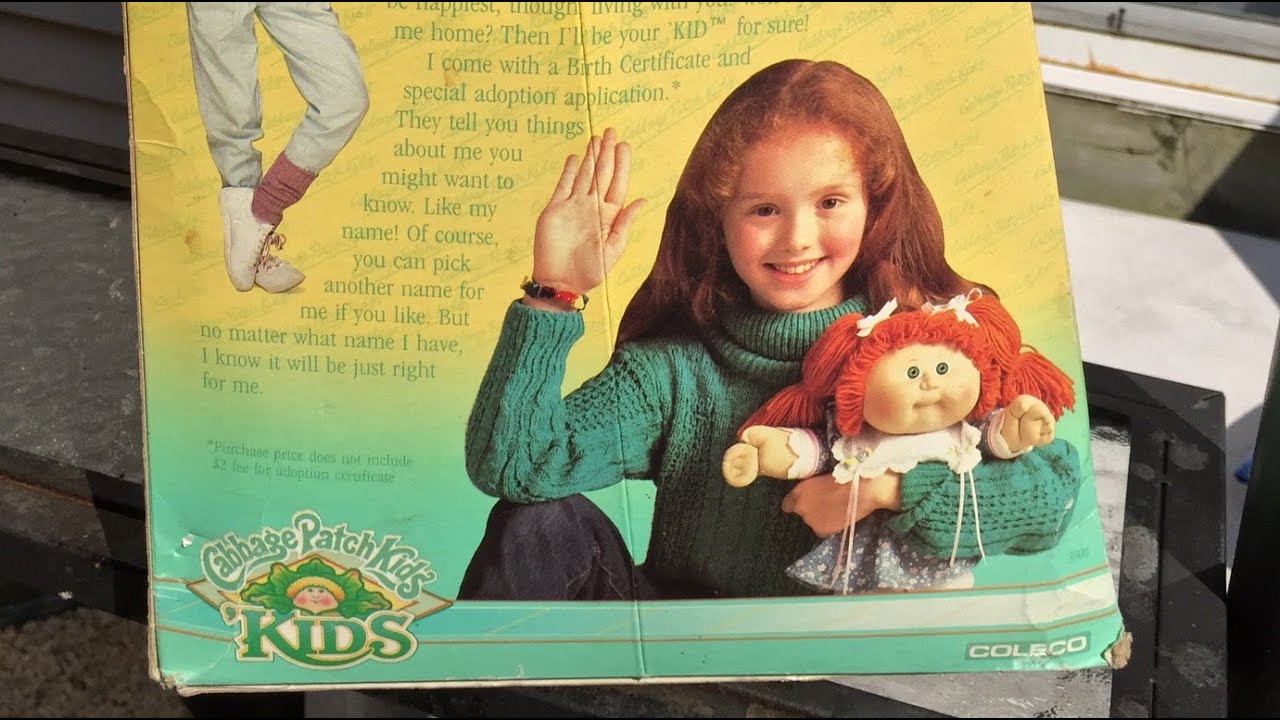 Flea Market Finds! 1987 Coleco Cabbage Patch Kids Doll Unboxing