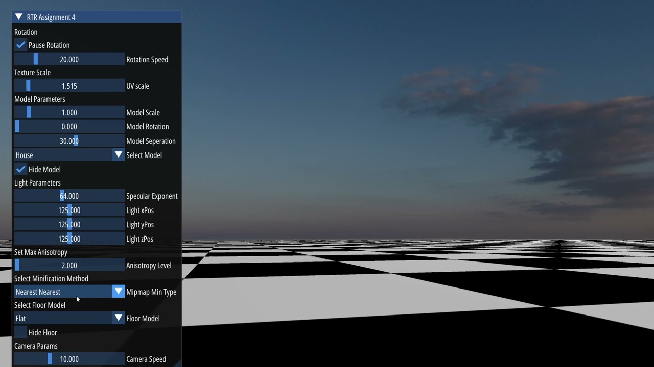 CS7GV3: Realtime Rendering Assignment 4