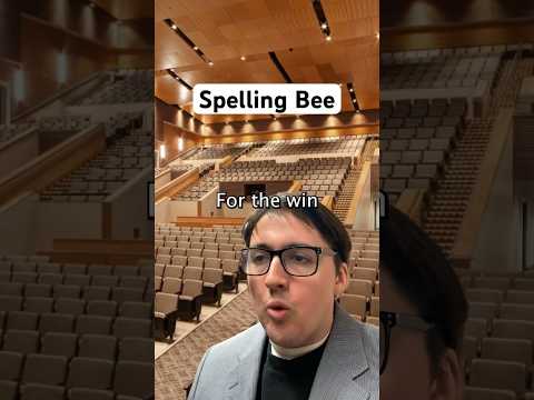spelling bee #funny #comedy #spelling #words
