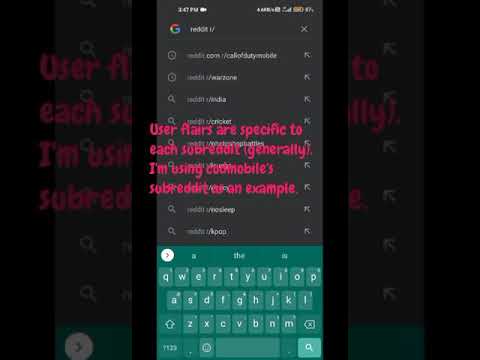 How to change user flairs on Reddit mobile. (if you don't use the official app)