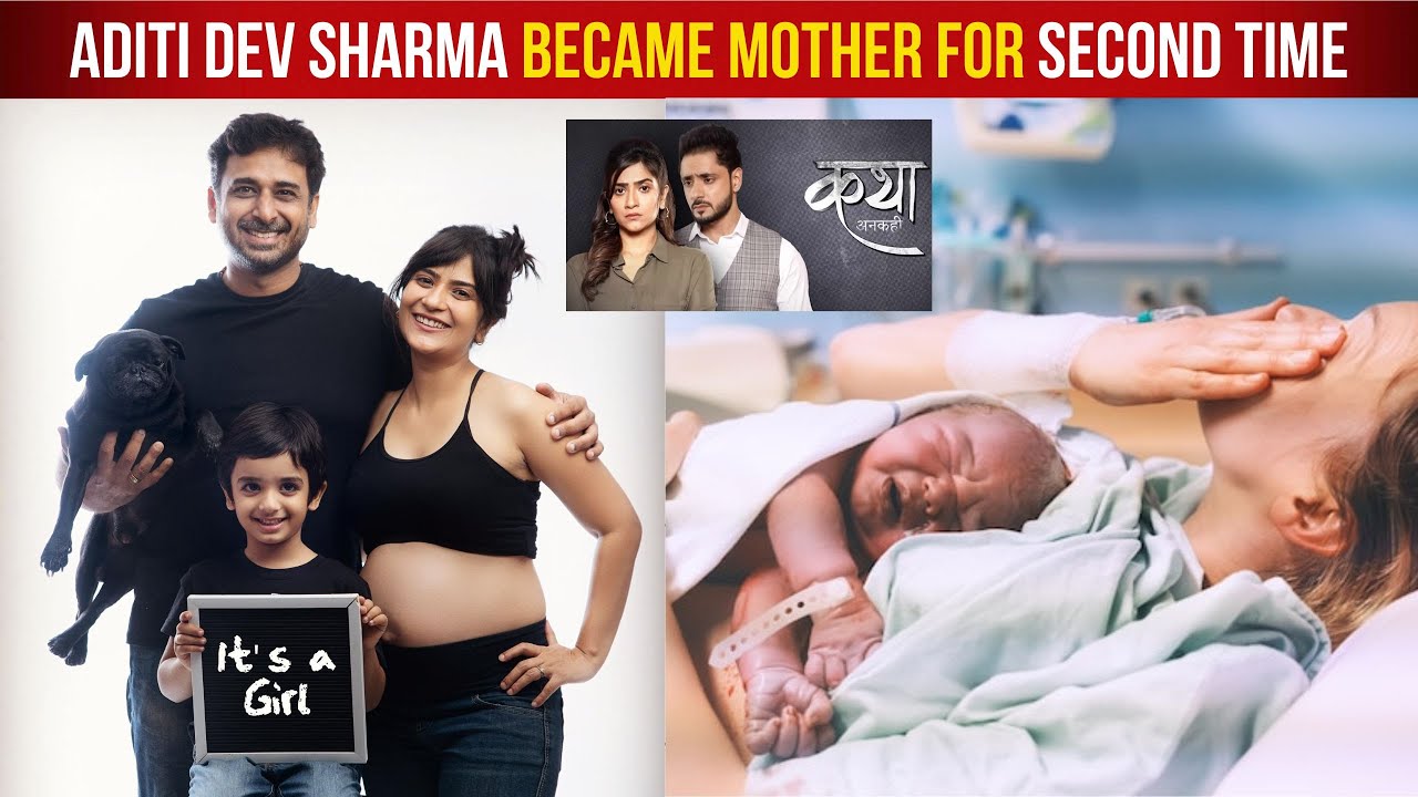 Katha Ankahee Actress Aditi Dev Sharma Welcomes A Baby Girl With Husband Sarwar Ahuja