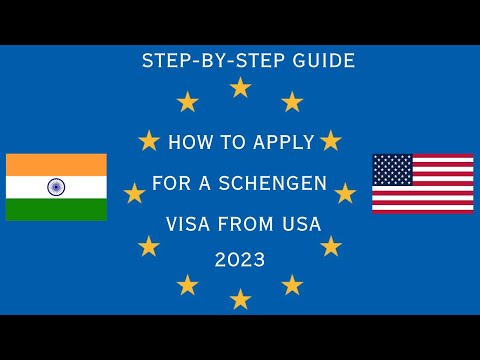How to apply for Schengen visa from the USA. Step-by-step guide #schengenvisa #europetravel