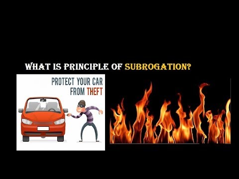What is Principle of Subrogation? | Hindi | Oct 2019
