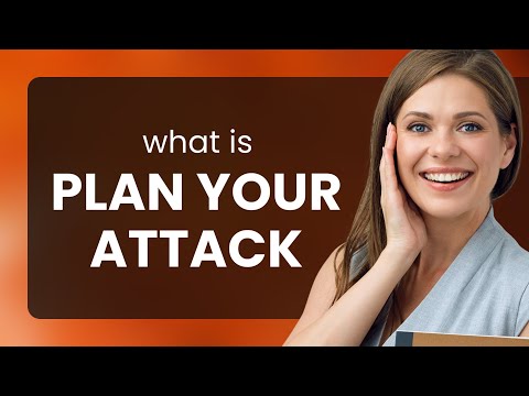 Understanding the Phrase "Plan Your Attack"