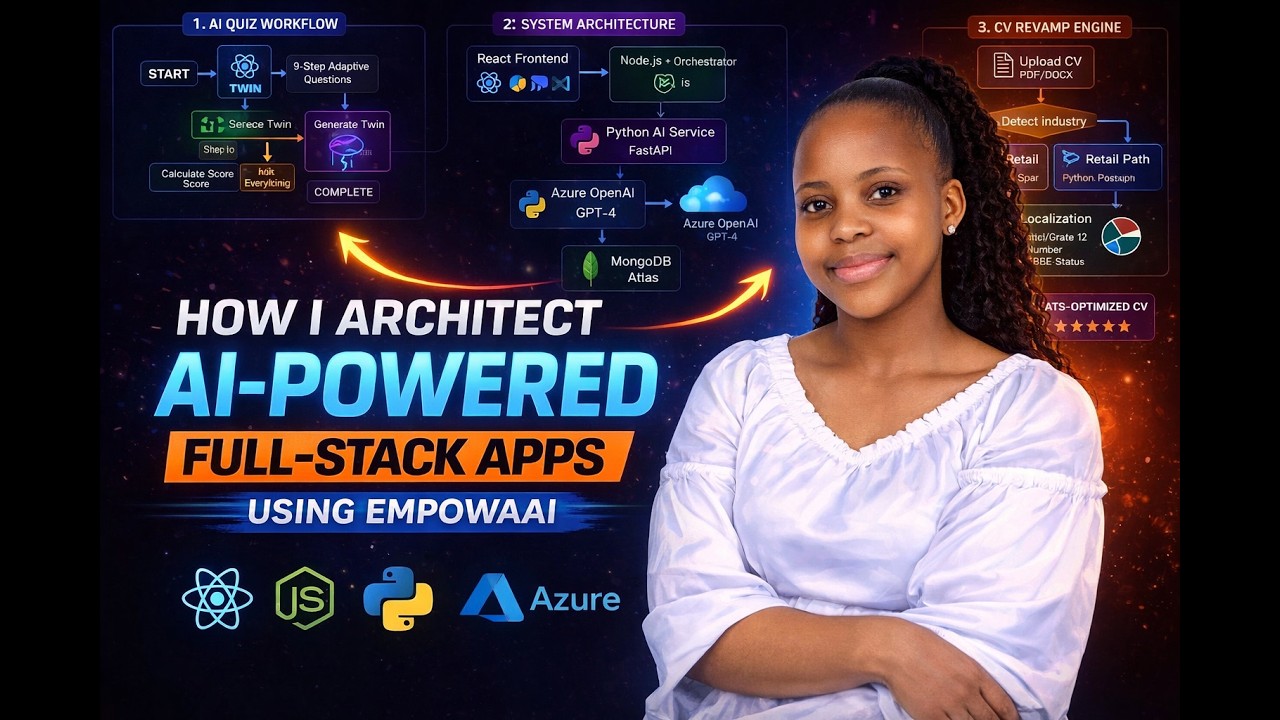 How I Built a Full-Stack AI Platform for South Africa (React + Node.js + Python + Azure OpenAI)