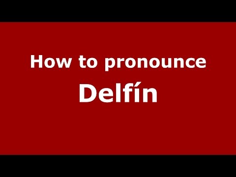 How to pronounce Delfín (Spanish/Argentina) - PronounceNames.com