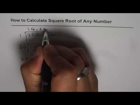 How to Calculate Square Root Without Calculator