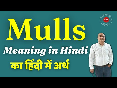 Meaning of mulls || mulls ko hindi mei kay kehete hai?