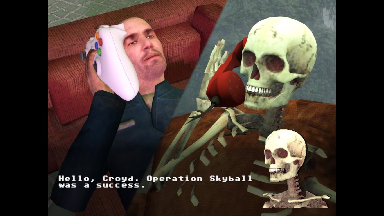 Cutscenes from a lost valve game