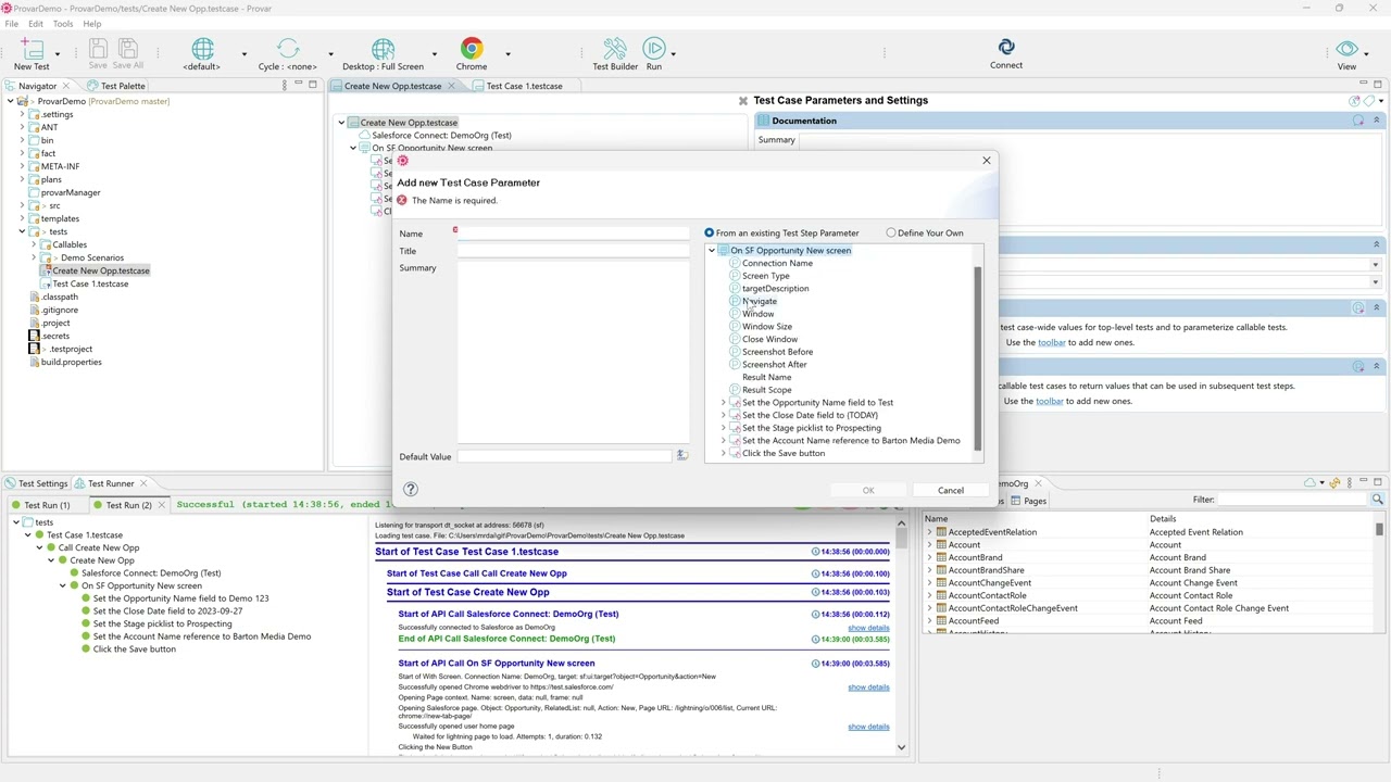 How to Create Callable Test Cases in Provar