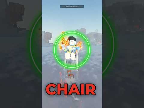 CHAIR BOAT in Fisch Roblox!!! Ashfall Update Fisch #shorts #Roblox #fisch