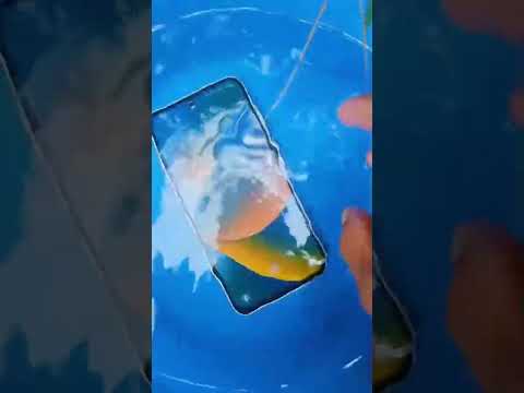 Samsung Galaxy A55 Water Test | IP67 Water Dust #shorts #ytshorts #water #shortfeed