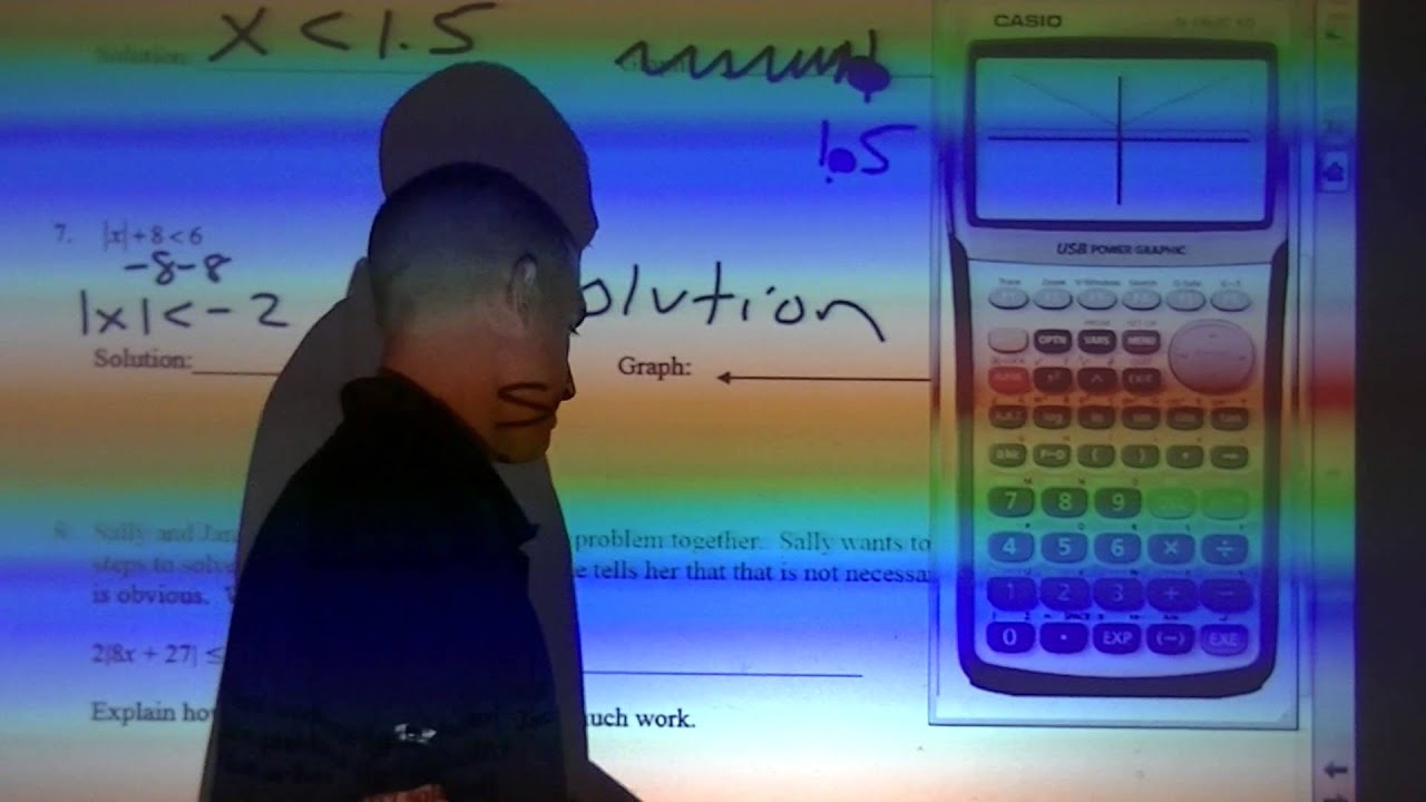 Algebra 2 Unit 3 Absolute Value Equations and Inequalities Review Evans OPHS