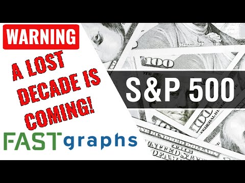 Warning: S&P 500 A Lost Decade Is Coming | FAST Graphs