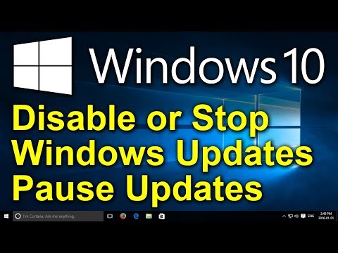 ✔️ Windows 10 - Stop or Disable Windows 10 Updates for a Set Time Period - Pause Automatic Updates