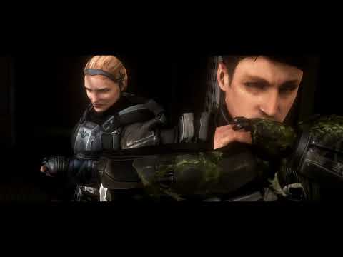 Halo 3 ODST Buck and Veronica Fight Then Kiss