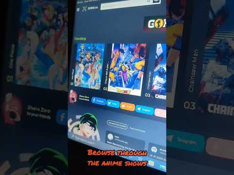 Best Free Website to watch anime. #shorts