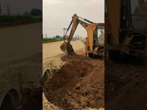 Pipe Culvert Excavation@EngineeringtechnicalHub #construction #highwayconstruction #civilengineering