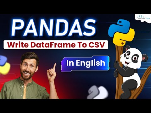 Python Pandas Tutorial - Writing CSV Files with Pandas DataFrame