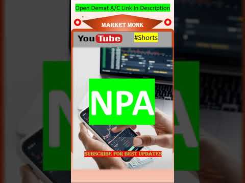 What is NPA | What is NPA in Banking | NPA in Banks #shorts #Marketmonk