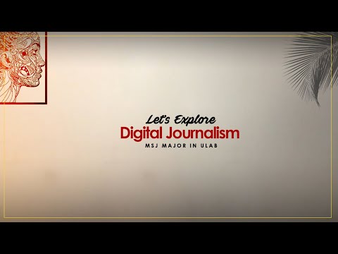 Digital Journalism Study Concentration
